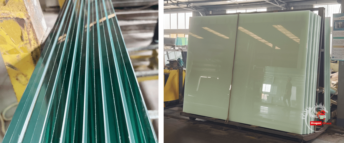 White Translucent Laminated Glass | SDG High Quality LamiGlass Color ...