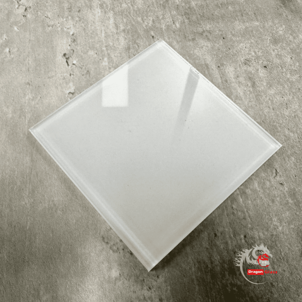 White Translucent Laminated Glass | SDG High Quality LamiGlass Color ...