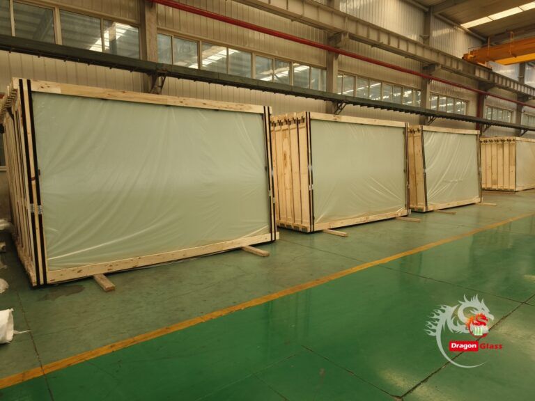 White Translucent Laminated Glass | SDG High Quality LamiGlass Color ...