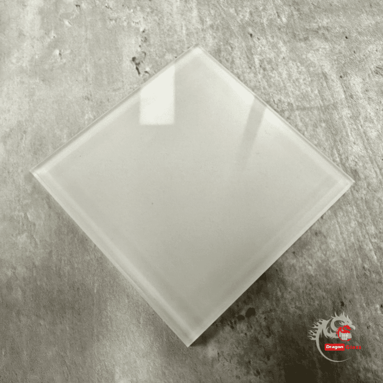 White Translucent Laminated Glass | SDG High Quality LamiGlass Color ...